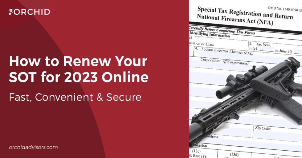 How to Renew Your SOT for 2023 Online - Orchid LLC